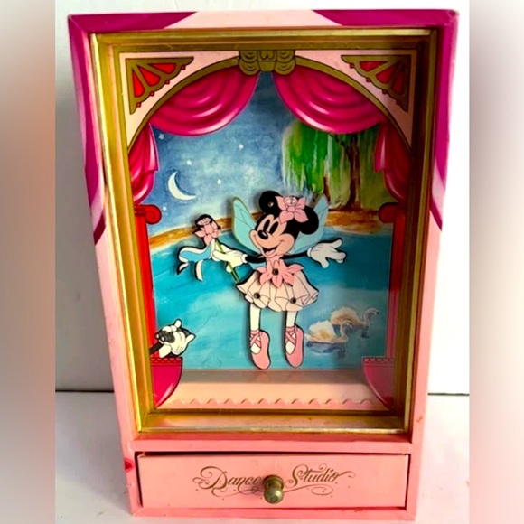 Disney | Storage & Organization | Vintage Disney Minnie Mouse Dance ...